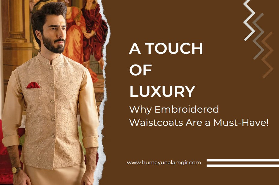 A Touch of Luxury: Why Embroidered Waistcoats Are a Must-Have ...